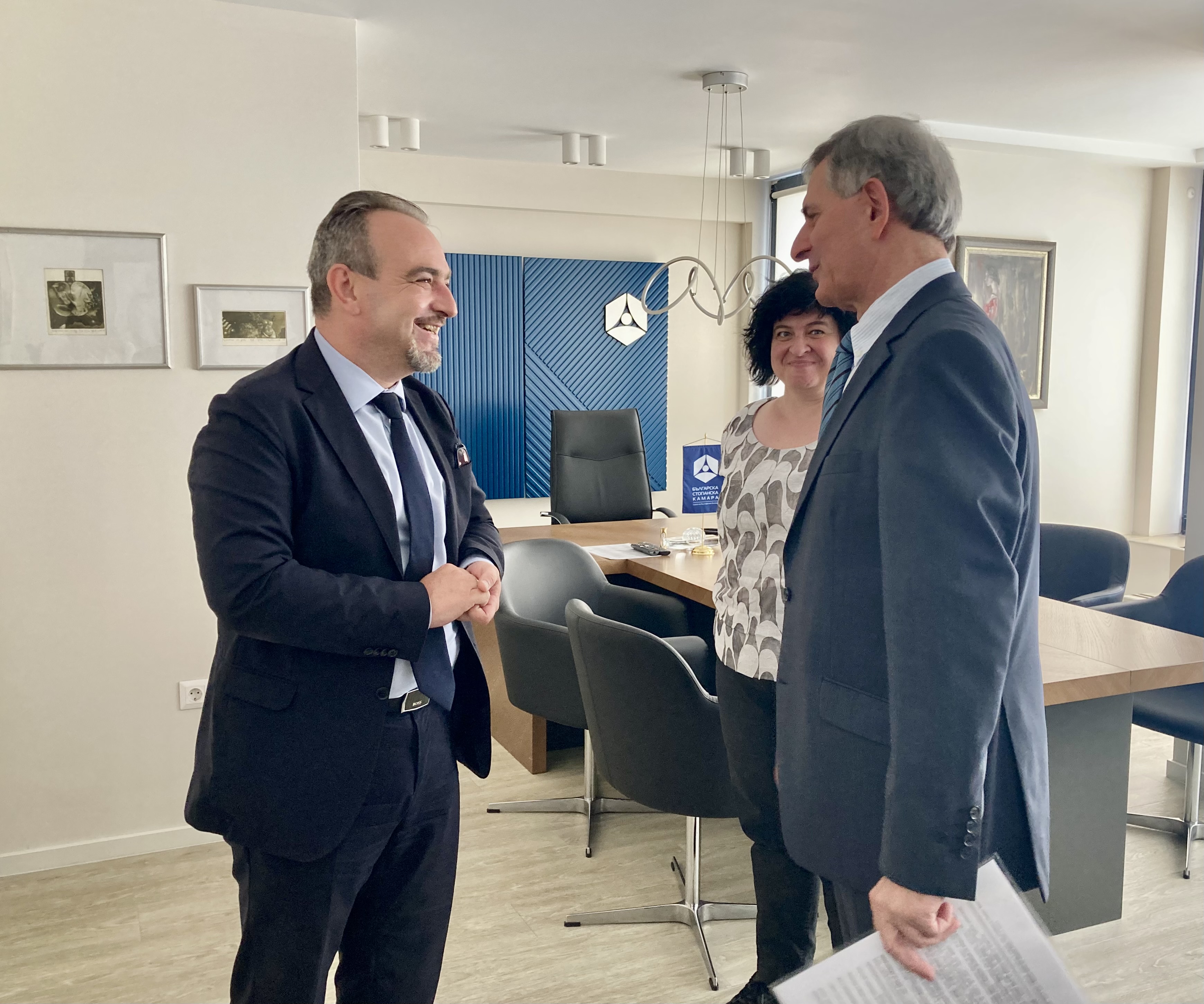 The President of BIA met the newly appointed Bulgarian ambassador to ...